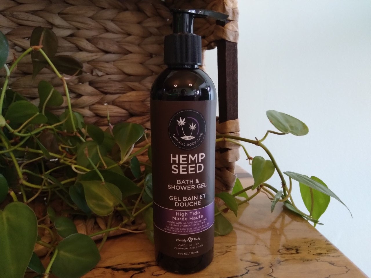 High Tide Bath & Shower Gel Hemp Seed | The Organic Earthling