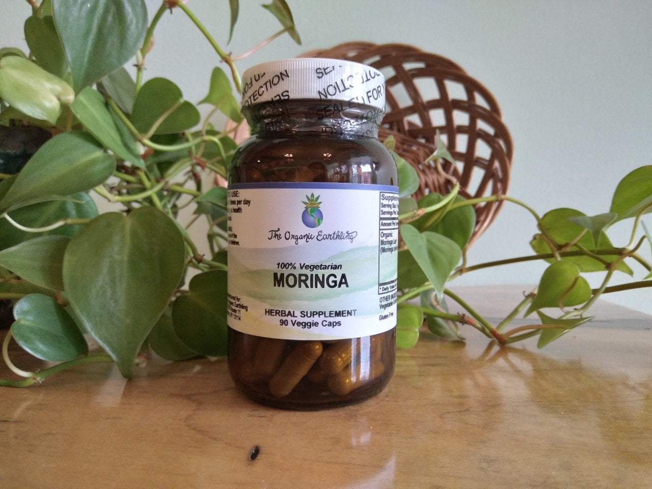 Moringa Caps | The Organic Earthling