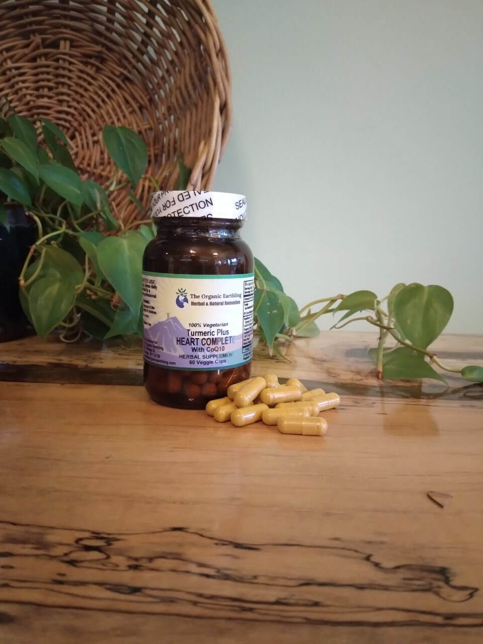 Strengthen Heart Blood Pressure Supplements | The Organic Earthling